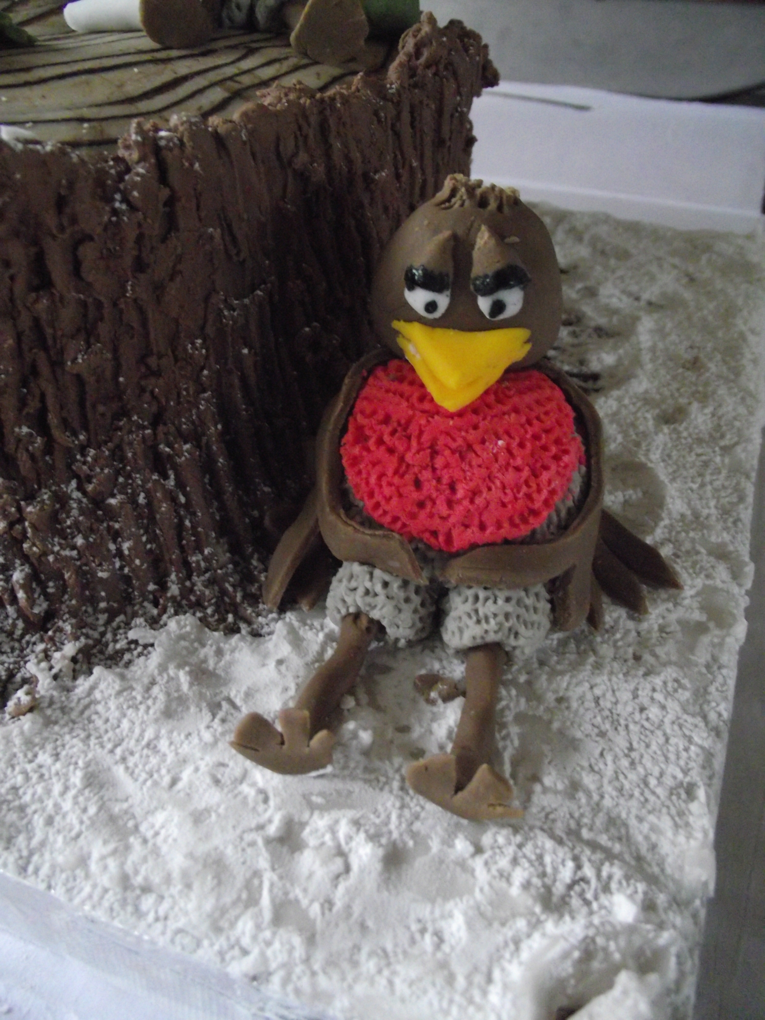 Drunken Robin Christmas Cake | Gloverly Cupcakes
