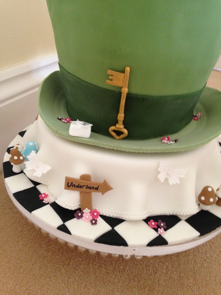 Mad Hatters Tea Party Cake | Gloverly Cupcakes