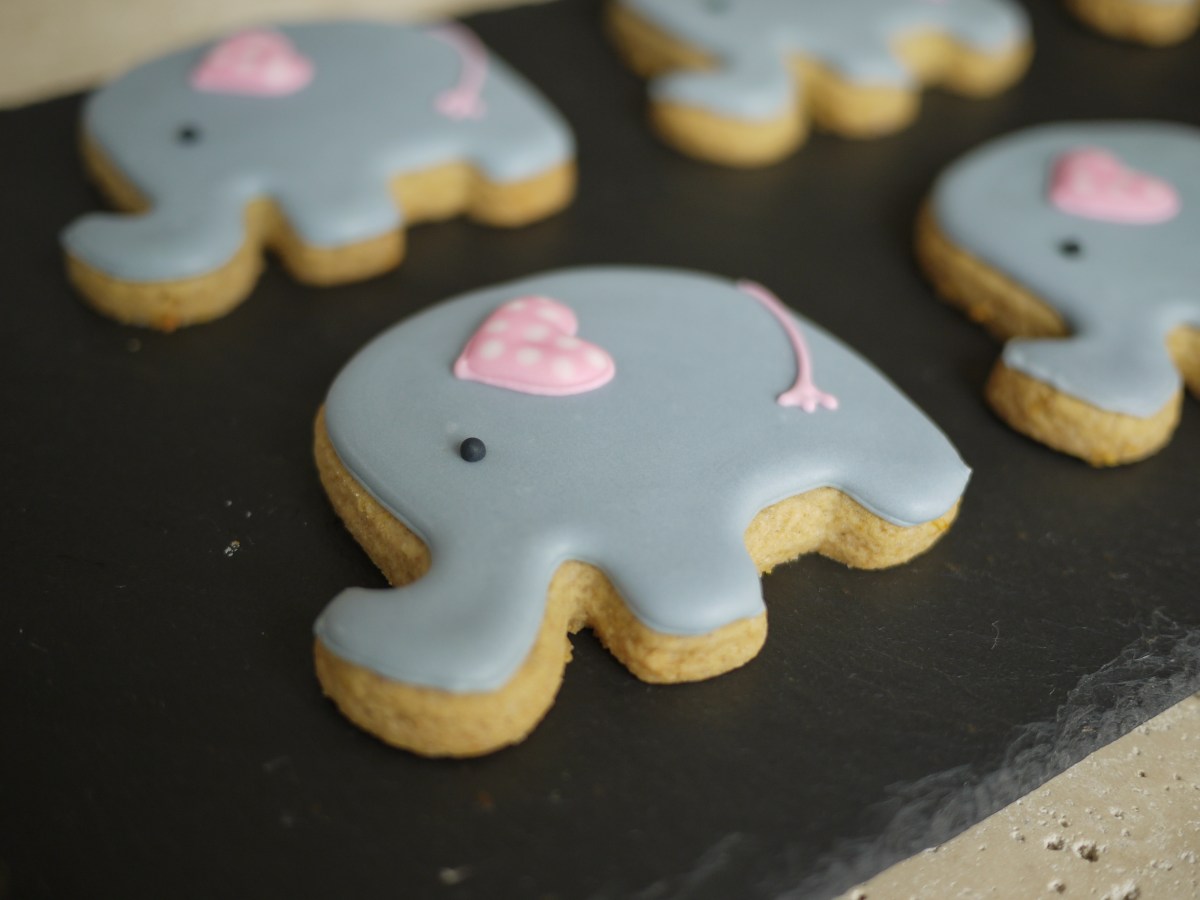 Elephant Biscuits | Gloverly Cupcakes
